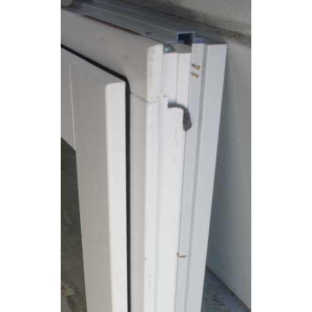 Châssis Abattant Mixte Bois/PVC Gris Clair 50x79 cm | PASC060