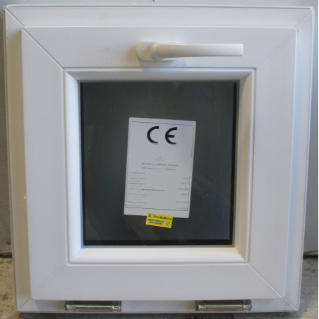 Châssis Abattant PVC Anthracite/Blanc 48x46 cm | Ref MTU102