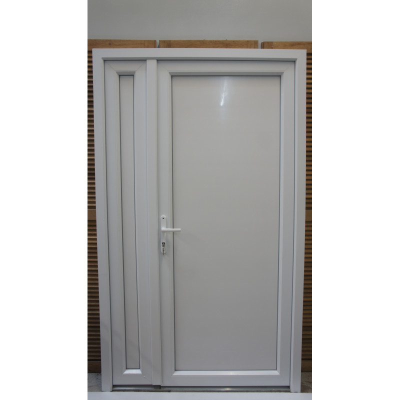 Portes d'entrées destockage, pas cher, discount porte pvc tierce, 370,00