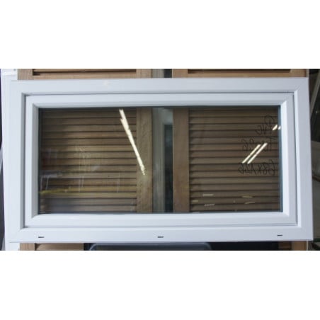 Châssis Abattant PVC Blanc H68 x L126 cm | Fin de Chantier
