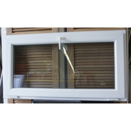 Châssis Abattant PVC Blanc H68 x L126 cm | Fin de Chantier