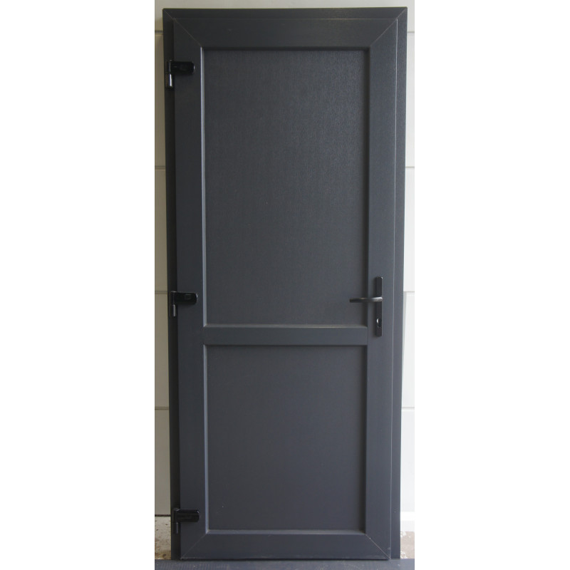 porte de service pvc anthracite